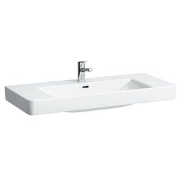 Laufen Pro S Waschtisch 8139660001041 105x46cm, unterbauf&auml;hig, wei&szlig;, 1 Hahnloch
