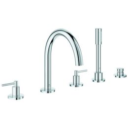 Grohe Atrio 5-Loch-Wannen-Kombination 29407000 mit Hebelgriff, chrom