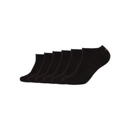 s.Oliver Herren Sneakersocken "originals", Gr. 35, schwarz, Baumwollmischung, unifarben, Socken, mit weichem Bund