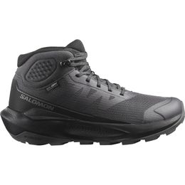 Salomon Damen Wanderschuh "ELIXIR TOUR MID WP W", Gr. 39asphalt, schwarz, castlerock, Synthetik, Textil, Schuhe, wasserdicht