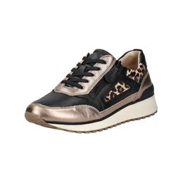 Caprice Damen Sneaker "Caprice Sneaker Leder", Gr. 37, beige, Leder, Schuhe