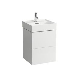 Laufen Kartell Waschtisch-Unterschrank H4075090336401 48x60x45cm, 2 Schubladen, wei&szlig; matt