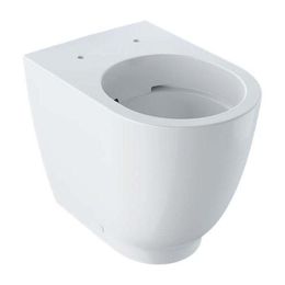 Geberit Acanto Stand-Tiefsp&uuml;l-WC 500602018 4,5 l, erh&ouml;ht, wandb&uuml;ndig, geschlossen, rimfree, wei&szlig; KeraTect