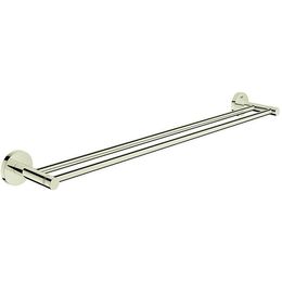 Grohe Essentials Doppel-Badetuchhalter 40802BE1 60cm, verdeckte Befestigung, nickel