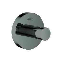 Grohe Essentials Bademantelhaken 40364A01 hard graphite, verdeckte Befestigung