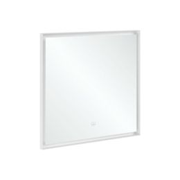 Villeroy & Boch Villeroy und Boch Subway 3.0 Spiegel A4638000 Aluminiumrahmen, 80 x 75 x 4,75 cm, wei&szlig; matt