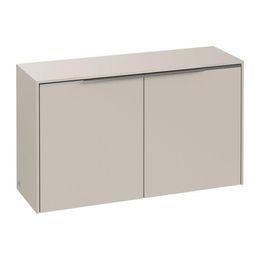 Villeroy & Boch Villeroy und Boch Subway 3.0 Sideboard C60000VN 80,5x42,3x25,6cm, Griff Aluminium gl&auml;nzend, cashmere grey
