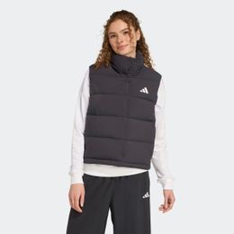 Damen Funktionsweste "W HELIONIC VEST", schwarz, Gr. L, adidas Sportswear, Obermaterial: 100% Polyester. Wattierung: 80% Entendaune, 20% Federn,