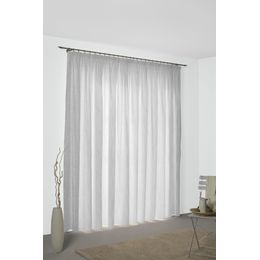Vorhang WIRTH, B:132cm H:245cm, bunt, Jacquard, Baumwolle, Polyester, Wohnzimmer, Gardinen, "Riccia"