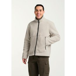 Jack Wolfskin Herren Fleecejacke "STONE LITE JKT M", beige, Gr. XL, Obermaterial: 100% Polyester; Futter: 100% Polyester, Jacken
