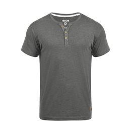 !Solid SOLID Herren Rundhalsshirt "Rundhalsshirt SDVolker", grau, Gr. XL, Obermaterial: 60% Baumwolle CO. 40% Polyester PES., Shirts