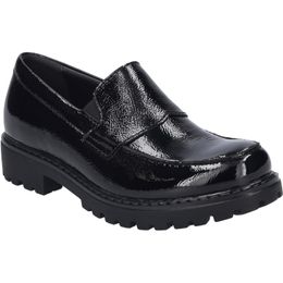 Josef Seibel Damen Slipper "Marta 23, schwarz", Gr. 37, schwarz, Obermaterial: 100% Rindsleder Leather cow., Schuhe