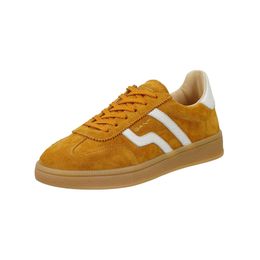 Gant Damen Sneaker "Gant Sneaker Lederimitat/Textil", Gr. 40, wei&szlig;, Lederimitat, Textil, Schuhe