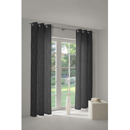 Vorhang WIRTH, B:132cm H:150cm, bunt, Jacquard, Obermaterial: 75% Polyester, 25% Baumwolle, Wohnzimmer, Gardinen, "RICCIA"