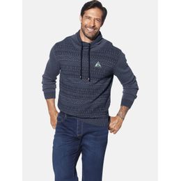 Jan Vanderstorm Herren Rundhalspullover "Pullover AKSELGREN", blau, Gr. L, Obermaterial: 100% Baumwolle CO., Pullover