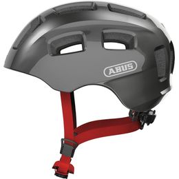 Abus Kinderfahrradhelm "YOUN-I 2.0", S Kopfumfang: 48cm - 54cm, silber, Helme