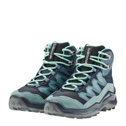Lowa Kinder Wanderschuh "MADDOX PRO GORE-TEX MID JR", Gr. 37, blau, Leder, Synthetik, Textil, Schuhe, wasserdicht