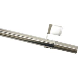Scheibenstange Gardinia, &Oslash;:10mm, silber, Gardinenstangen, "Klemmstange Filigrano Zylinder", Serie Press&Go