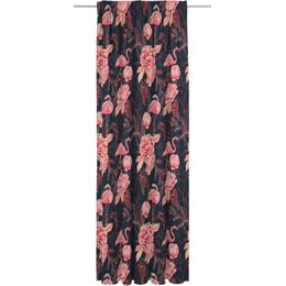 Vorhang Adam, B:142cm H:145cm, bunt, Jacquard, Baumwolle, Wohnzimmer, Gardinen, "Eden", aus 100% Bio-Baumwolle