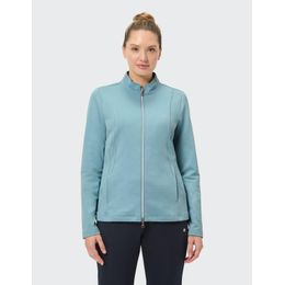 Joy Sportswear Damen Sweatjacke "DORIT", blau, Gr. 40, Obermaterial: 70% Baumwolle, 25% Polyester, 5% Elasthan, Sweatjacken