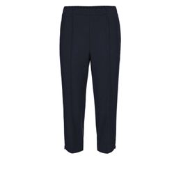 GOLDNER Damen Caprihose "Kurzgr&ouml;&szlig;e Sportive 7/8-Hose mit Biesen", blau, Gr. 20, Obermaterial: 100% Polyester COOLMAX PES(Coolmax)., Hosen, Ohne