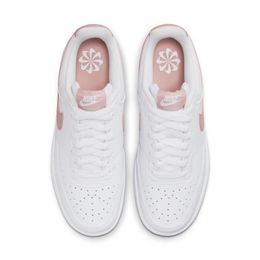 Nike Sportswear Damen Sneaker "Court Vision Low Next Nature", Gr. 42, rosa, Synthetik, Schuhe, Design auf den Spuren des Air Force 1