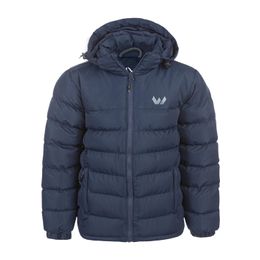 WHISTLER Kinder Outdoorjacke "Carseno Jr.", blau, Gr. 128, kariert, 100% Polyester, Jacken, mit wasserabweisender Eigenschaft
