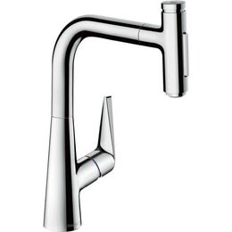 Hansgrohe Talis K&uuml;chenarmatur 72824000 chrom, Ausziehbrause, 2et