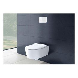 Villeroy & Boch Villeroy & Boch Avento Combi-Pack 5656RS01 wei&szlig;, sp&uuml;lrandlos, mit WC-Sitz 9M87S1