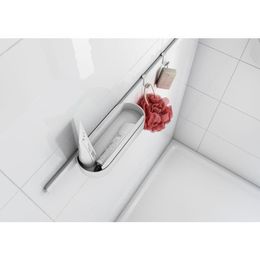 Hansgrohe WallStoris Duschset 27967700 aus Kunststoff, Mattwei&szlig;