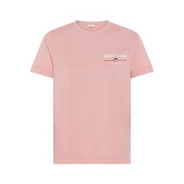 Gant Damen T-Shirt "REG GRAPHIC SS T-SHIRT", rosa, Gr. S, Single Jersey, Obermaterial: 100% Baumwolle, Shirts, regular fit, Print auf der Brust