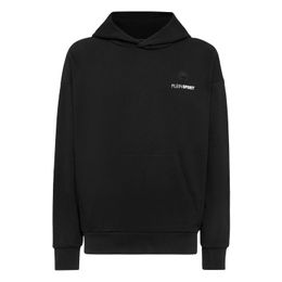 Plein Sport Jungen Sweatshirt "Scratch", schwarz, Gr. L, Obermaterial: 87% Baumwolle, 13% Polyester, Sweatshirts