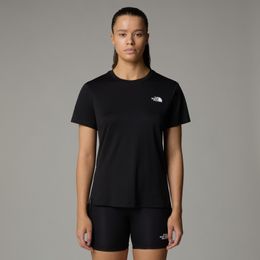 The North Face Damen Funktionsshirt "Flex normal geschnittenes T-Shirt mit Grafik für Damen", schwarz, Gr. S, Obermaterial: 100% Polyester, Shirts