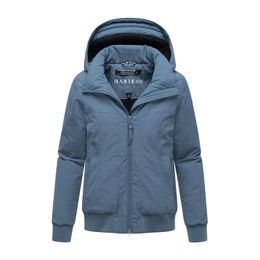 Marikoo Damen Winterjacke "Mooni 16", blau, Gr. M, Obermaterial: 100% Nylon. Innenseite: 100% Polyester. Futter: 100% Polyester, Jacken, Gef&uuml;tterte