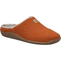 Josef Seibel Damen Hausschuh "Vinny 01, orange-kombi", Gr. 40, orange, Obermaterial: 100% Textilmaterial TEXMAT., Schuhe