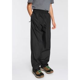 Killtec M&auml;dchen Regenhose "AIRIKO JR", schwarz, Gr. 116, Obermaterial: 100% Polyester. Futter: 100% Polyester, Hosen, f&uuml;r Kinder