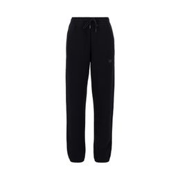 Damen Jogginghose "Alpha Essentials RL Jogger W", schwarz, Gr. L, Alpha Industries, Obermaterial: 70% Baumwolle, 30% Polyester, Hosen