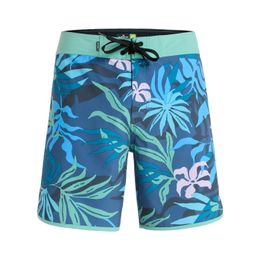 Quiksilver Herren Boardshorts "Surfsilk Scallop 18"", blau, Gr. 30, 88% Polyester, 12% Elasthan, Hosen
