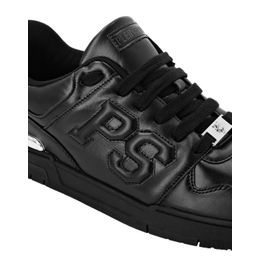Plein Sport Damen Sneaker "Lo-Top Turnschuhe", Gr. 36, schwarz, Schuhe