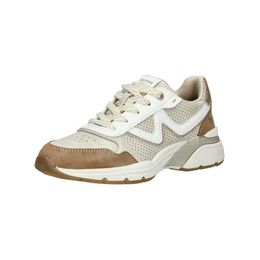 Mustang Shoes Damen Sneaker "Mustang Shoes Sneaker Lederimitat", Gr. 41, braun, Lederimitat, Schuhe