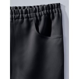 Classic Basics Damen Caprihose, schwarz, Gr. 56, unifarben, 100% Polyester, Hosen