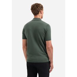 NO EXCESS Herren T-Shirt "NO EXCESS Gestricktes Poloshirt Pullover Short Sleeve Polo Solid"dunkelgrün, Gr. S, 80% Baumwolle, 20% Polyamid, Shirts