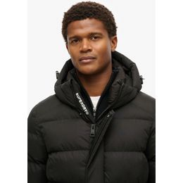 Superdry "HOODED MICROFIBRE SPORT PUFFER" mit Kapuze