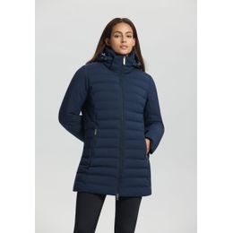 Luhta Damen Outdoorjacke "Luhta Jacke Ilomantsi", blau, Gr. 42, 100% Polyester, Jacken