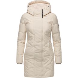 Ragwear Damen Steppmantel "Pevilla YOUMODO", beige, Gr. XXL, Obermaterial: 100% Polyester; Innenfutter: 100% Polyester; Wattierung: 100% Polyester,