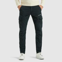 PME-Legend PME LEGEND Herren Cargohose "Nordrop Stretch Twill", blau, Gr. 40, unifarben, Twill, Obermaterial: 97% Baumwolle, 3% Elasthan, Hosen, mit Logo