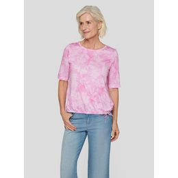 Rabe Damen Print-Shirt "T-Shirt", rosa, Gr. 40, 100%Baumwolle, Shirts
