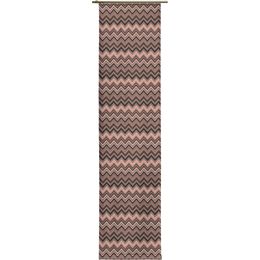Schiebegardine WIRTH, B:60cm H:145cm, orange, Jacquard, Baumwolle, Polyester, Wohnzimmer, Gardinen, "Benewitz"