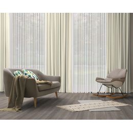 Vorhang WIRTH, B:142cm H:255cm, beige, Jacquard, Polyester, Wohnzimmer, Gardinen, "Dim out"