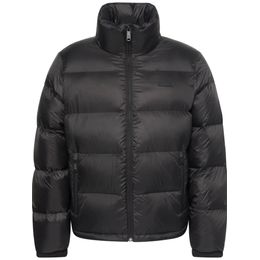 Calvin Klein Herren Steppjacke "LS MDWT NYLON CHNNL DOWN PUFFER", schwarz, Gr. L, unifarben, Web, Obermaterial: 100% Polyamid, Jacken, Mit